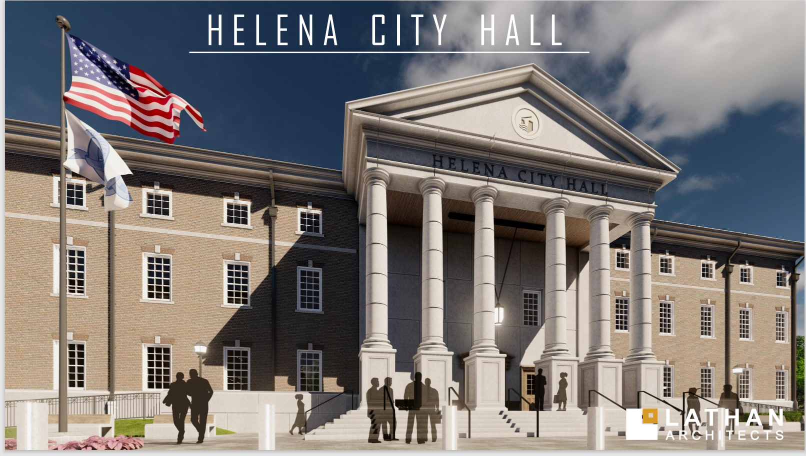 New Helena City Hall - Wyatt Builds